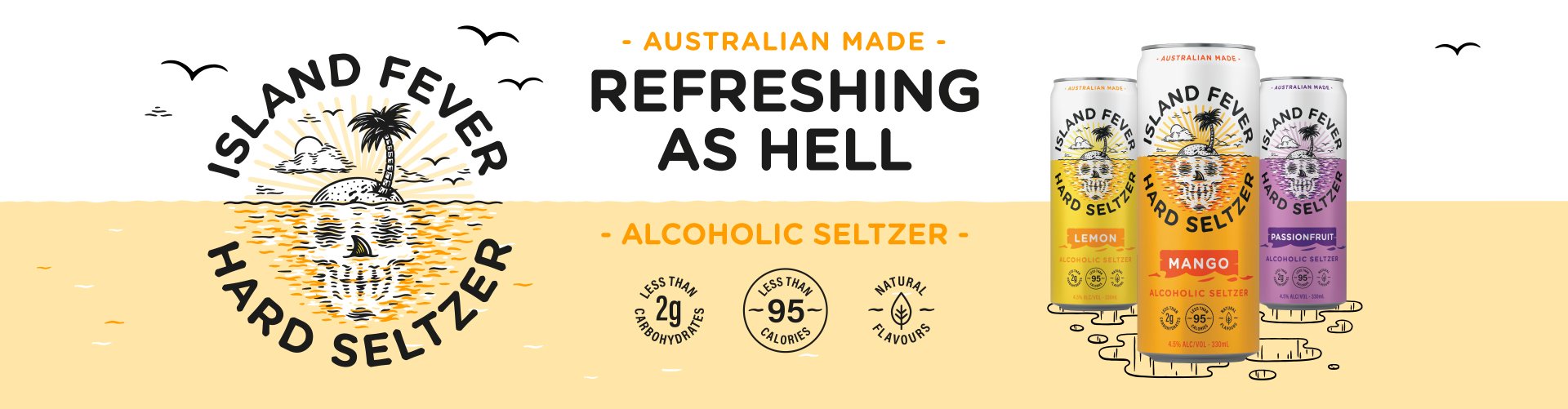Buy Island Fever Seltzer in Australia | Island Fever Hard Seltzer at ...