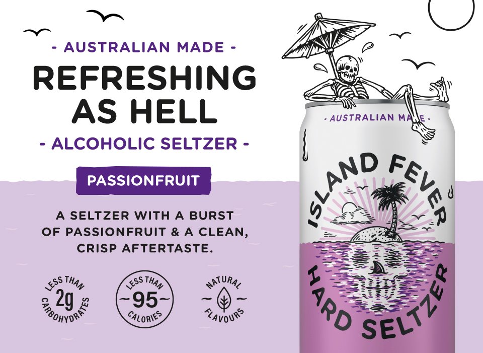 Buy Island Fever Seltzer in Australia | Island Fever Hard Seltzer at ...