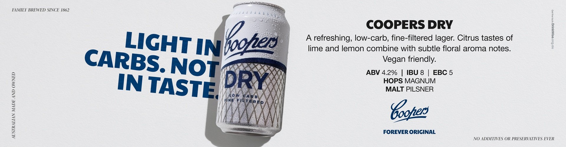 Buy Coopers Low Carb Beer Online Australia (Lowest Prices & Doorstep ...