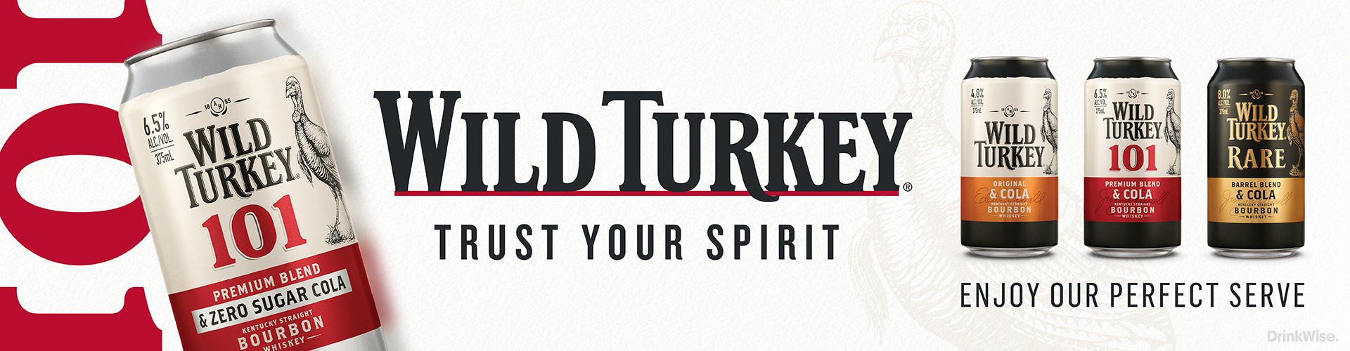 Buy Wild Turkey Bourbon Online Australia (Lowest Prices & Doorstep ...