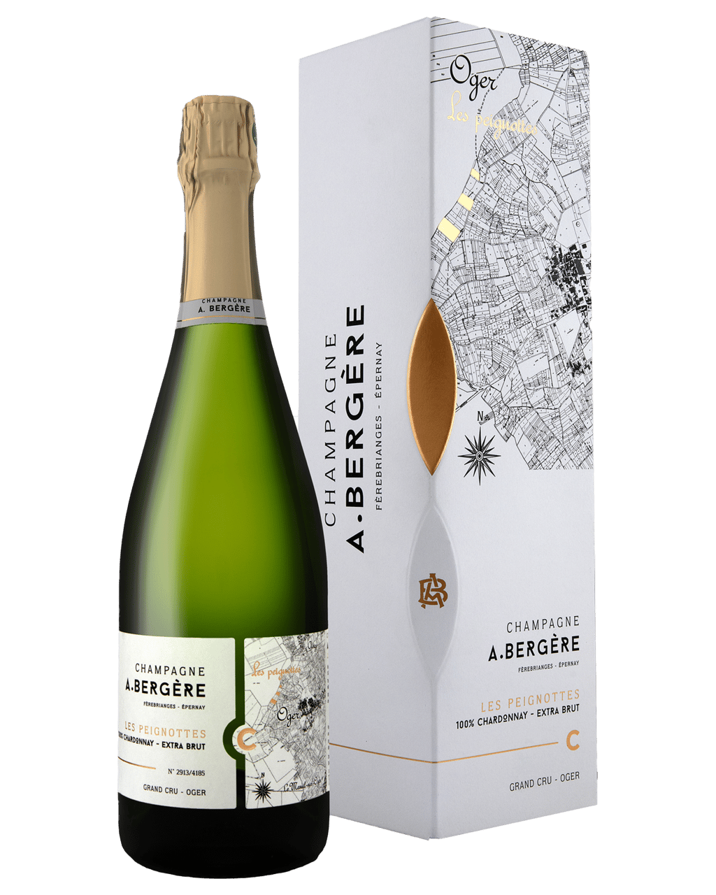 Buy A.bergere Nv Parcel Les Peignottes 100% Chardonnay - Oger Online ...