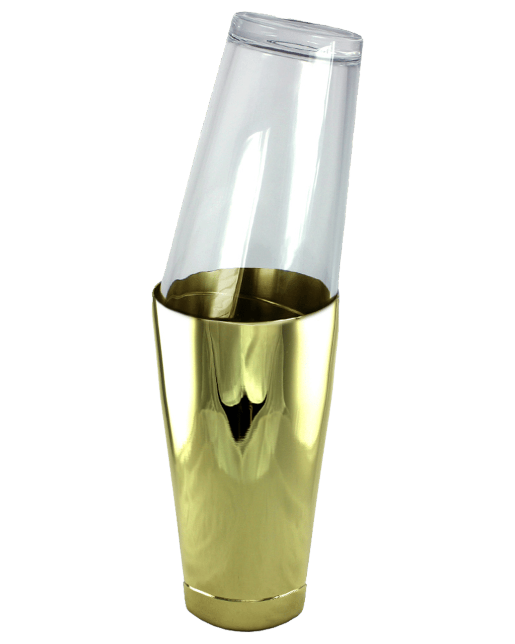 Buy Bev-equip Cocktail Shaker Set Boston Tin & Glass Gold Online ...