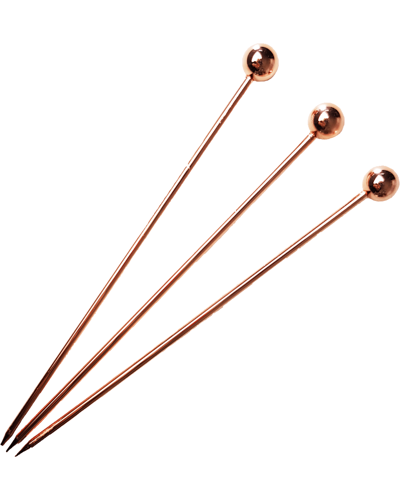 Buy Bev-equip Cocktail Pick Steel Ball Top Copper Pk 10 Online @Lowest ...