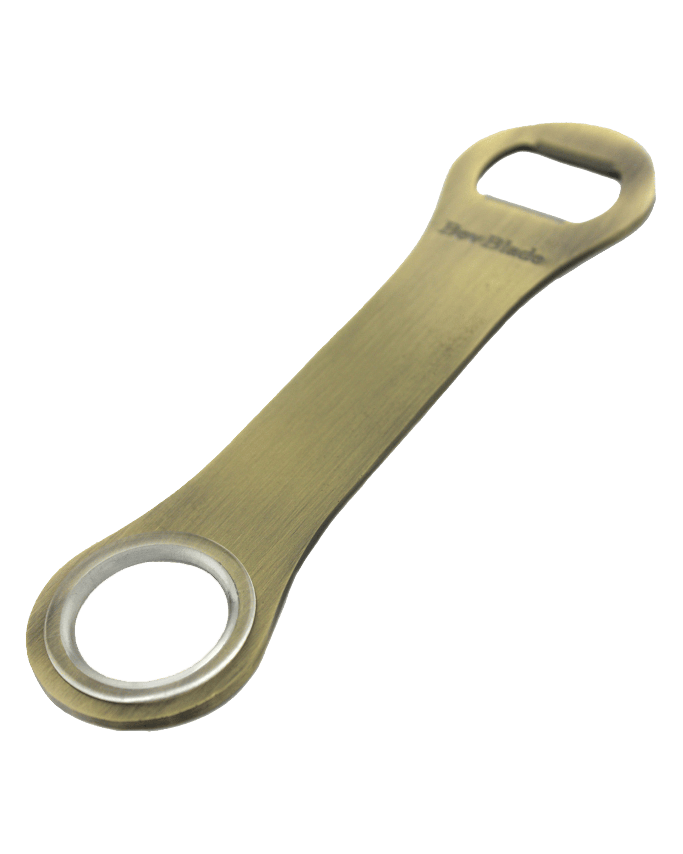 Buy Bev-equip Bar Blade Antique Gold With Spin Ring Online @Lowest Price