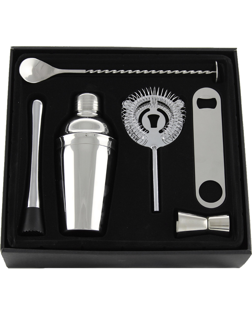 Buy Bev-equip Cocktail Kit 6 Piece Stainless Steel In Gift Box Online ...
