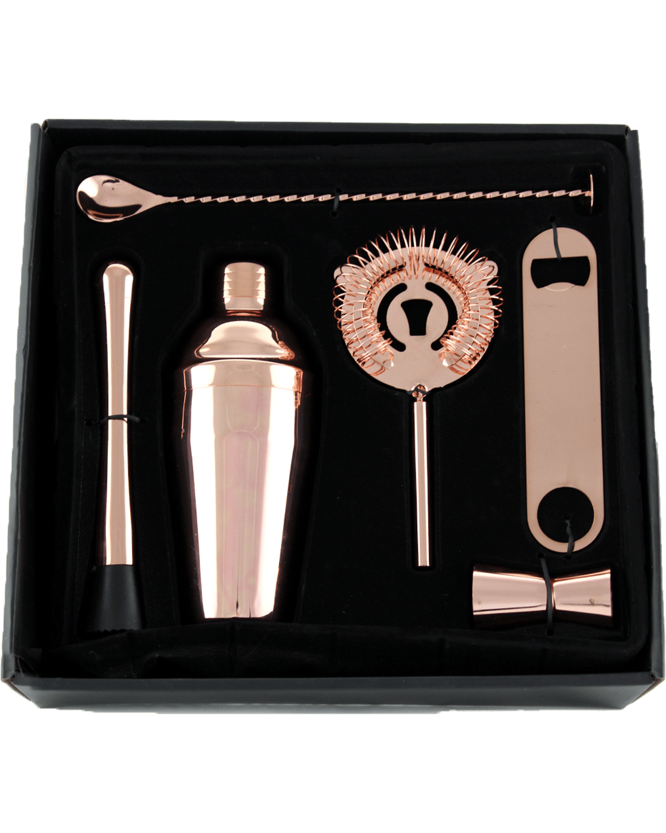 Buy Bev-equip Cocktail Kit 6 Piece Copper In Gift Box Online @Lowest Price