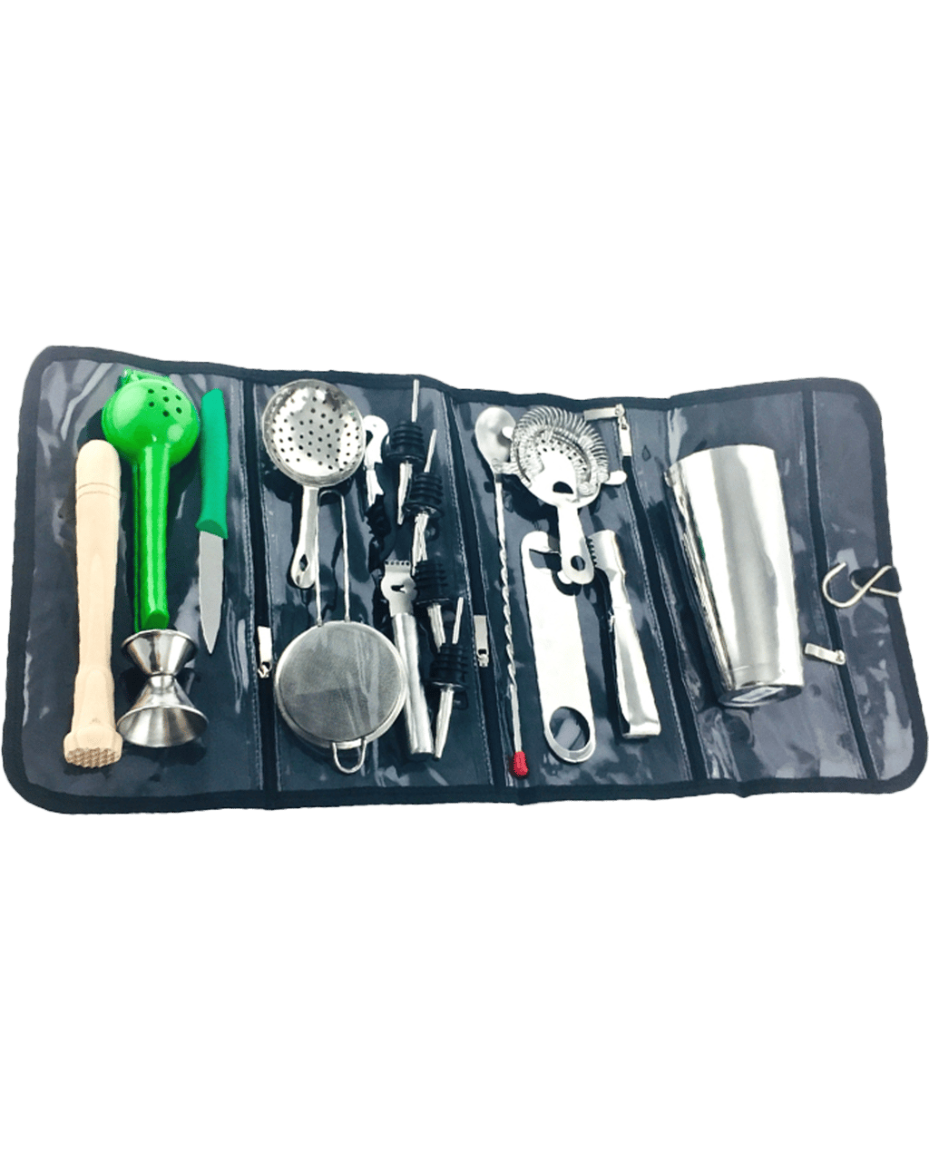 Bev Equip Cocktail Kit Professional Bar Roll No 1 - Boozy