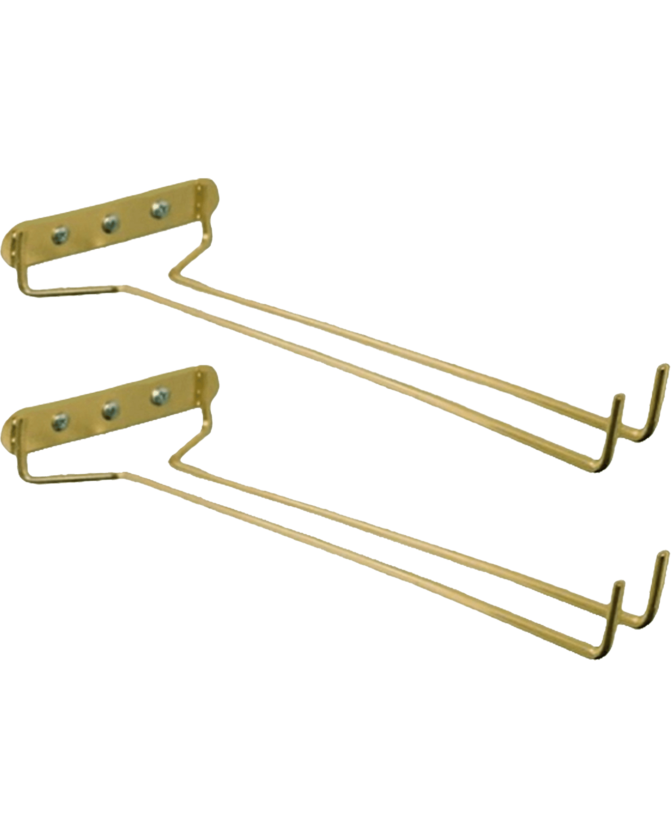 Buy Barware Glass Hanger Wall Mount Brass - 250mm 2 Pack Online @Lowest ...