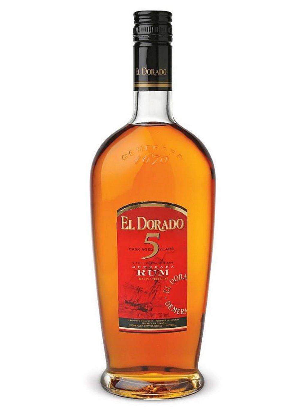 Buy El Dorado 5 Year Old Rum 700ml Online @Lowest Price