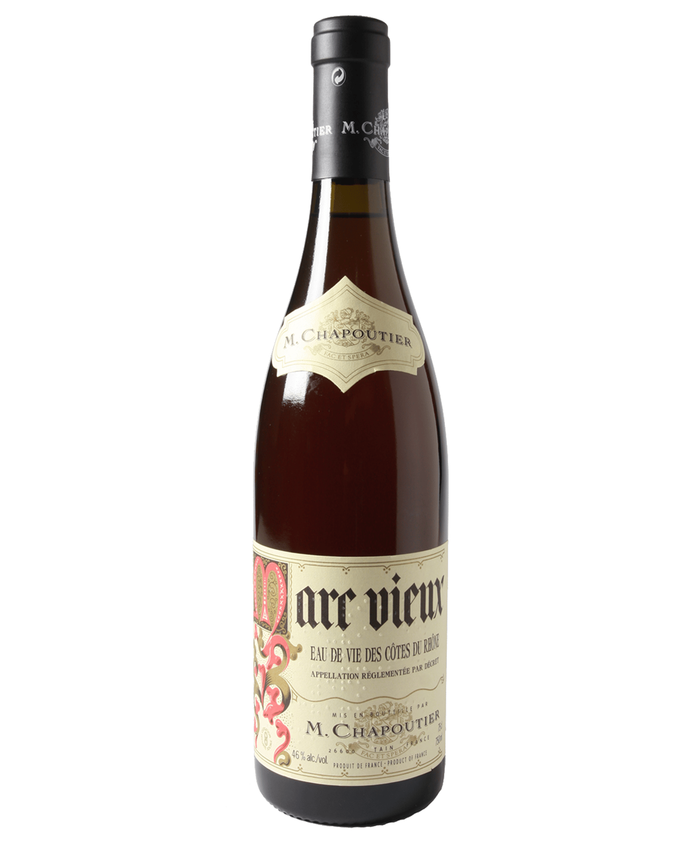 Buy Chapoutier Marc Vieux Egrappe Cotes Du Rhone 20 Years 43% 700ml ...