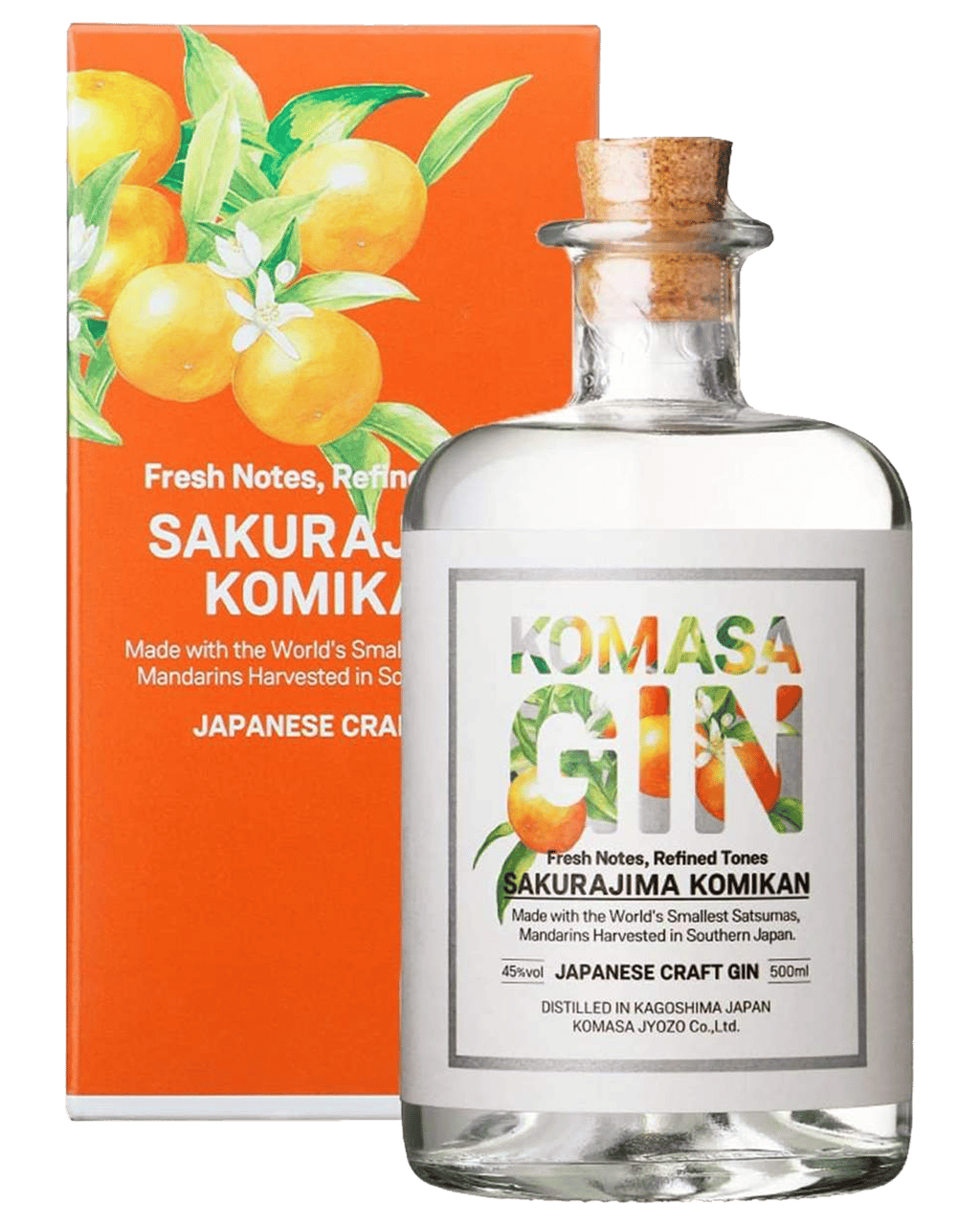 Buy Komasa Jyozo Sakurajima Komikan (mandarin) 500ml Online @Lowest Price