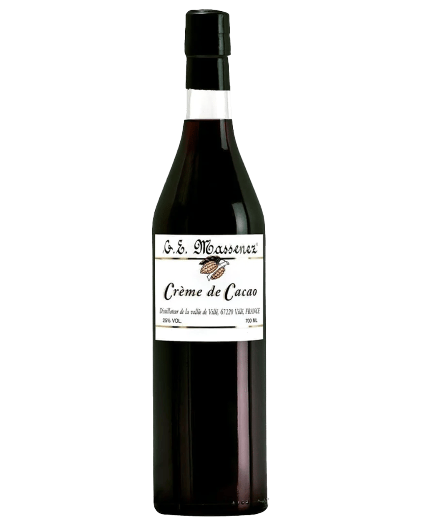 Buy Massenez Liqueur Dark Chocolate (creme De Cacao) 700ml Online ...