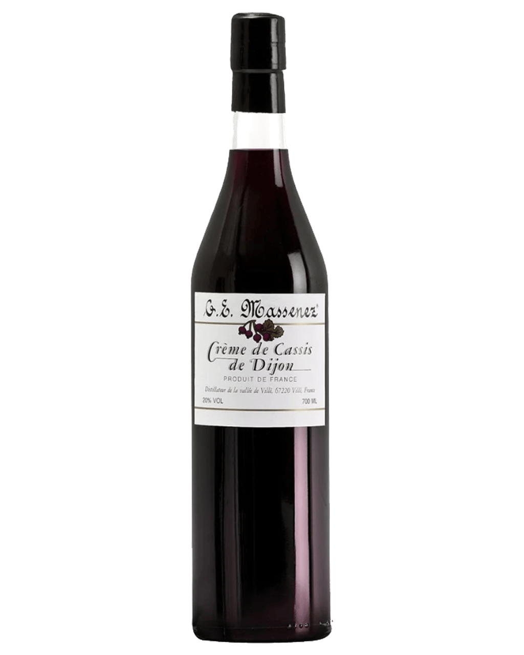 Buy Massenez Liqueur Creme De Cassis (blackcurrant) 700ml Online ...