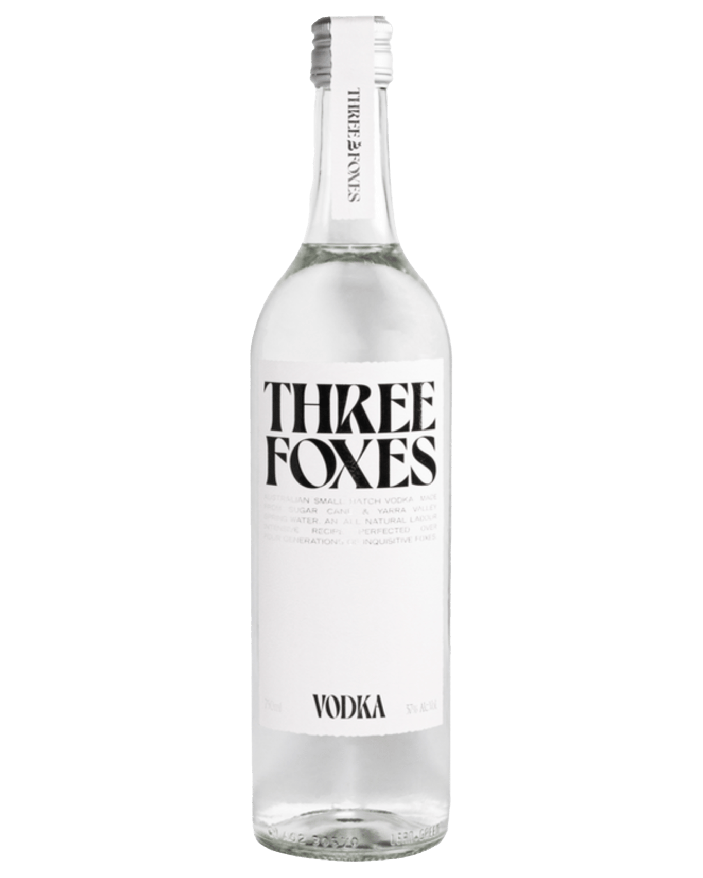 Buy Three Foxes Australian Vodka 750ml Online @Lowest Price
