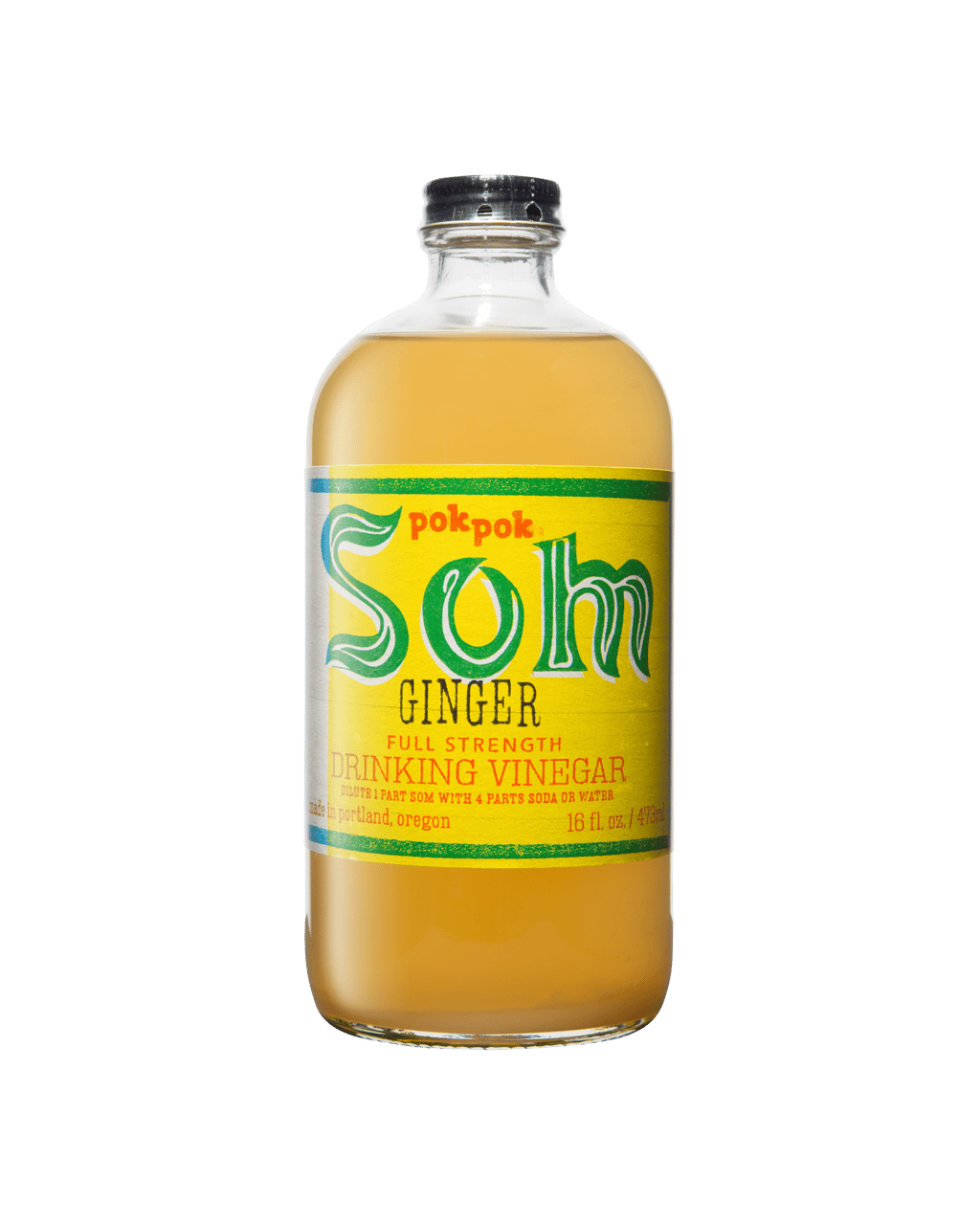 Buy Pok Pok Som Ginger Drinking Vinegar 473ml Online @Lowest Price