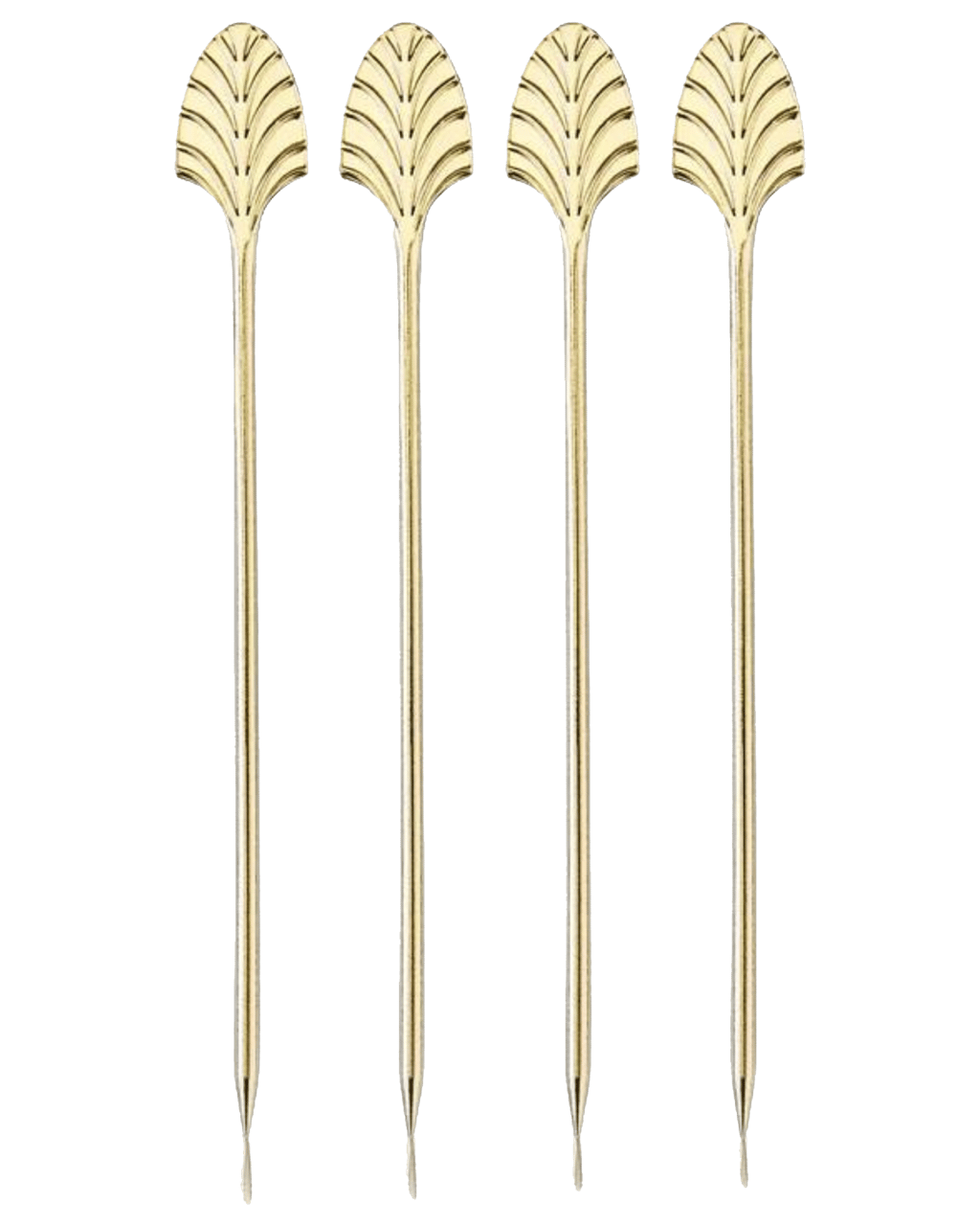 Buy Viski Deco Style Cocktail Picks Gold Set Online @Lowest Price