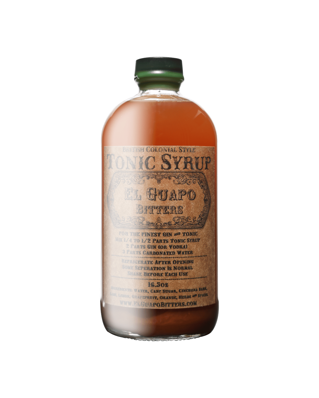 Buy El Guapo Tonic Syrup 488ml Online (Low Prices) from Dan Murphy's