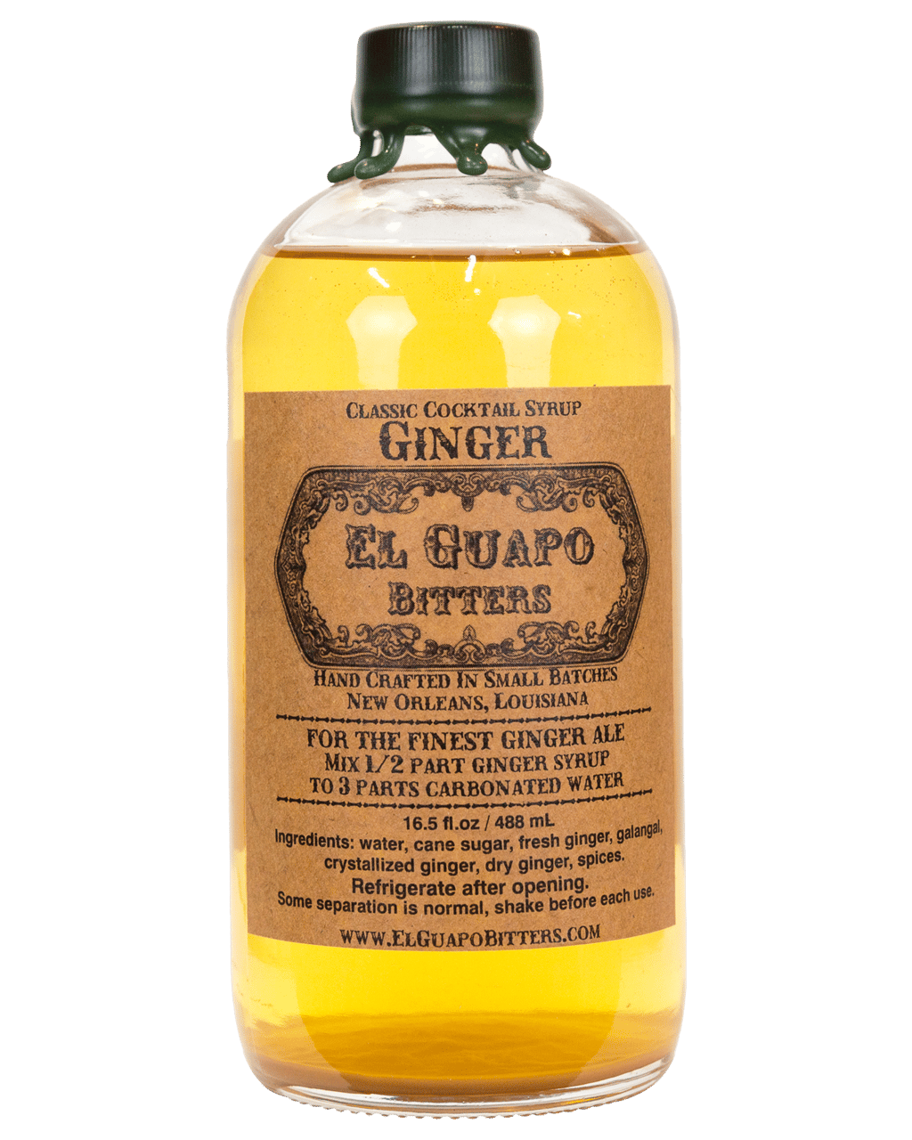 Buy El Guapo Ginger Syrup 488ml Online @Lowest Price
