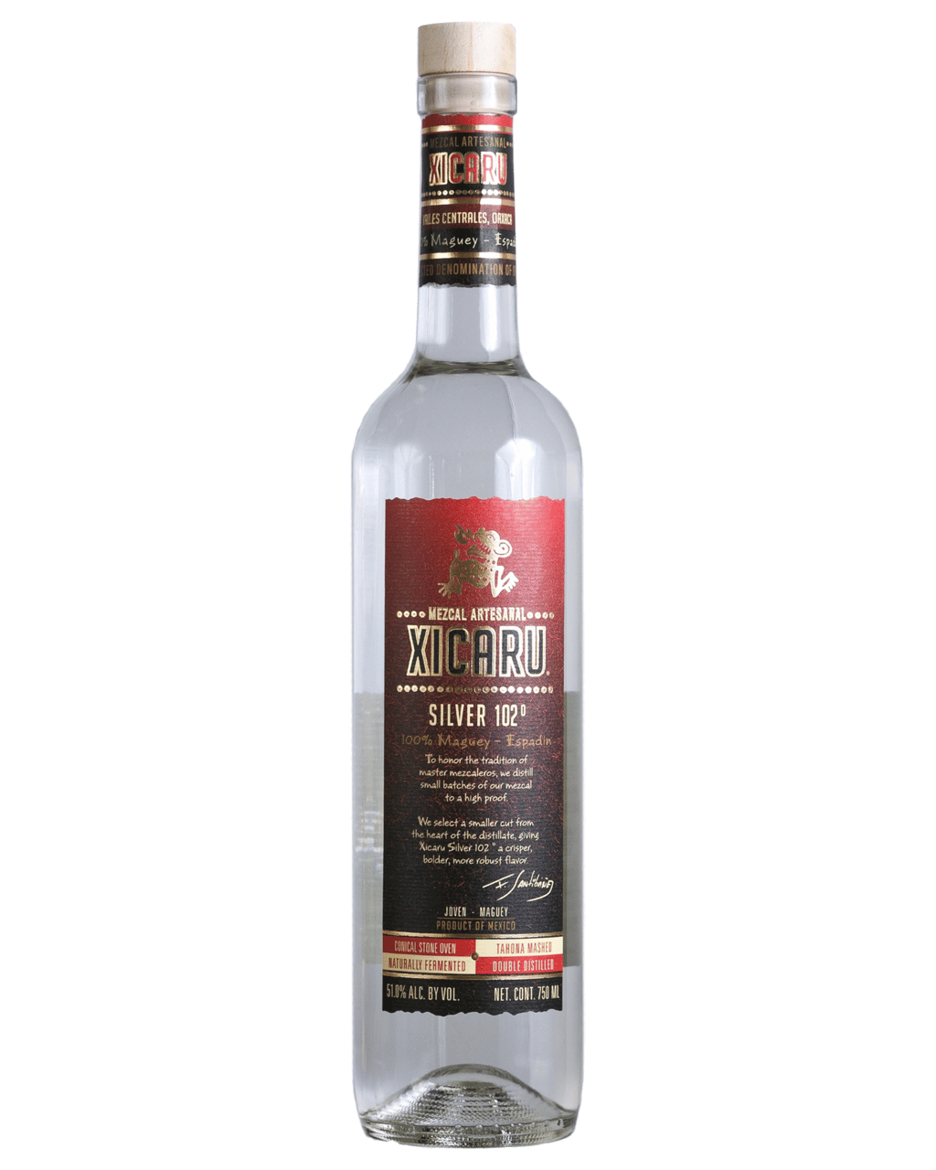 Buy Xicaru Mezcal Silver 102 Proof Still Strength 750ml Online @Lowest ...