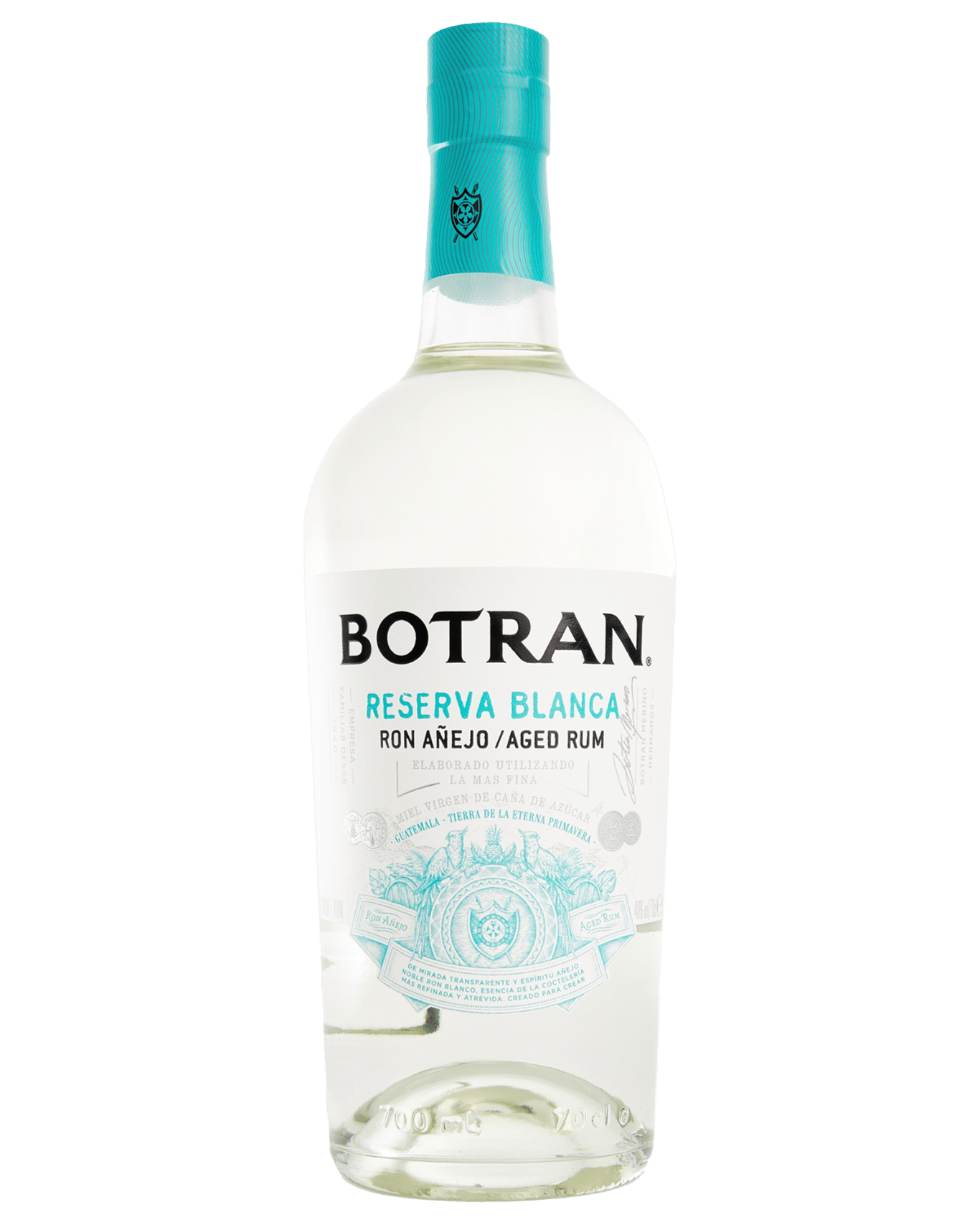 Buy Ron Botran 8 Year Old Reserva Blanca White Rum 700ml Online @Lowest ...