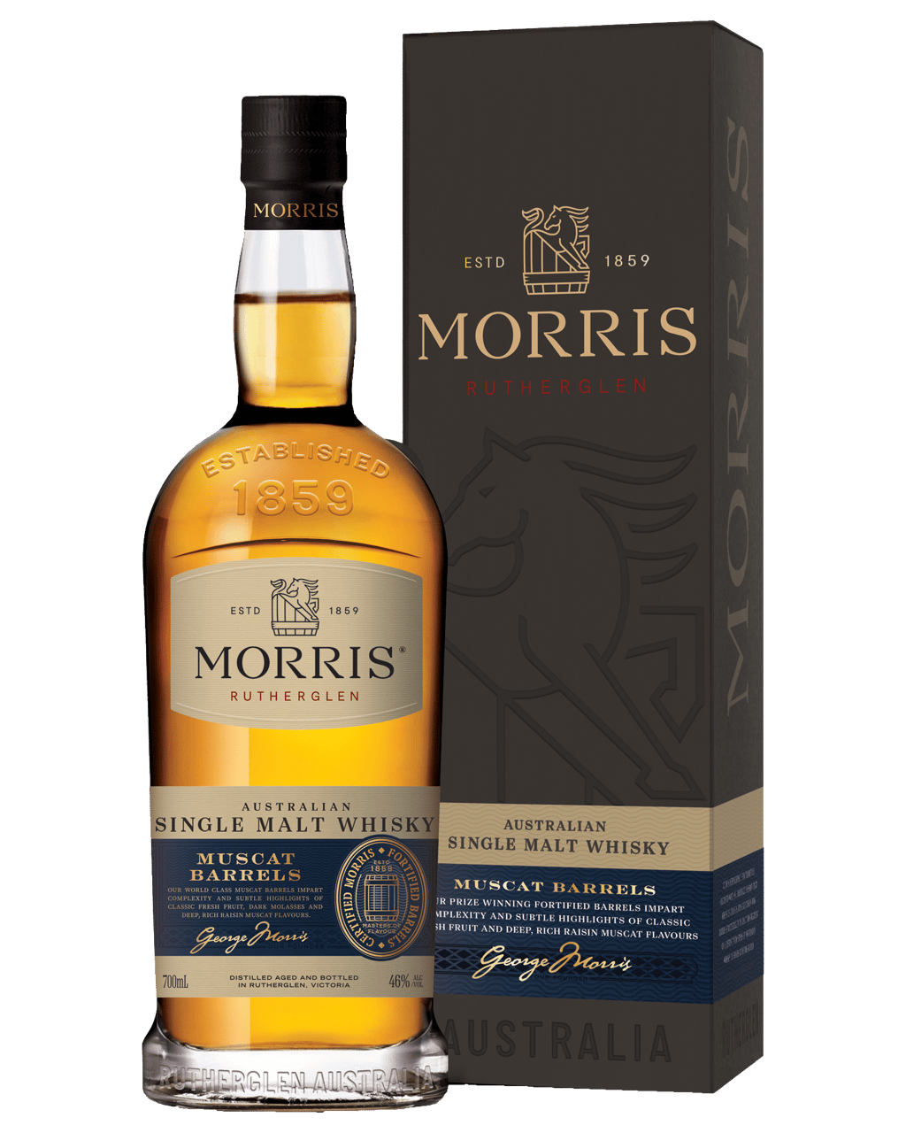 Buy Morris Whisky Australian Single Malt Muscat Barrel Online @Lowest Price