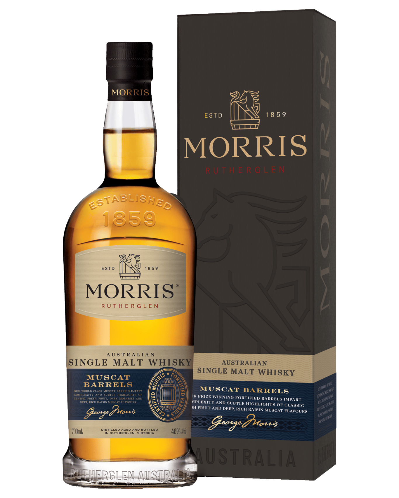 Buy Morris Whisky Australian Single Malt Muscat Barrel Online @Lowest Price
