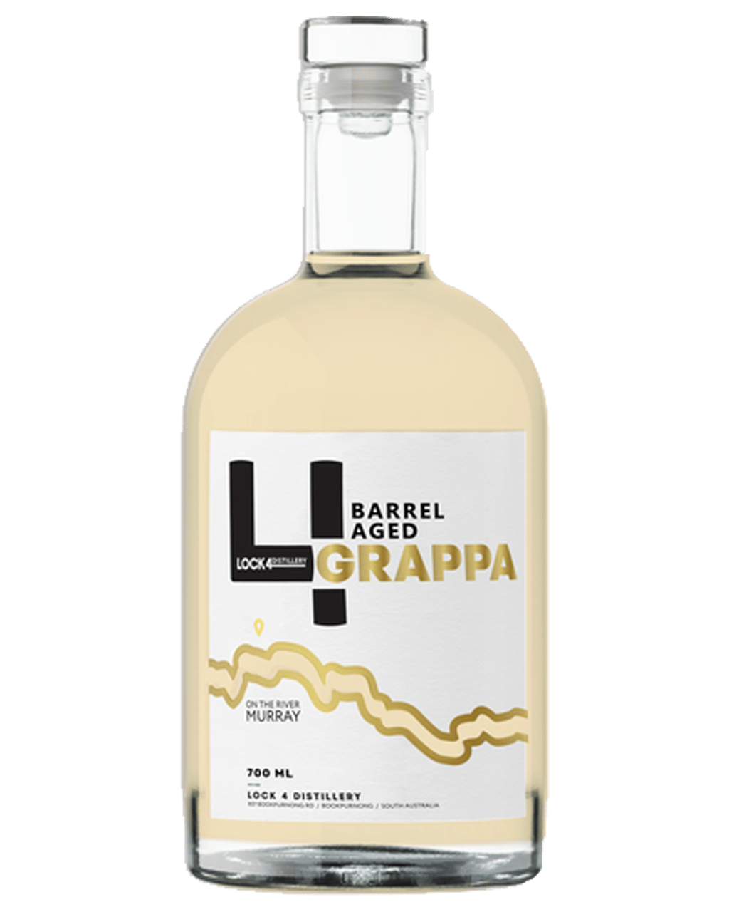 Buy Lock 4 Distillery Barrel Aged Grappa 700ml Online @Lowest Price