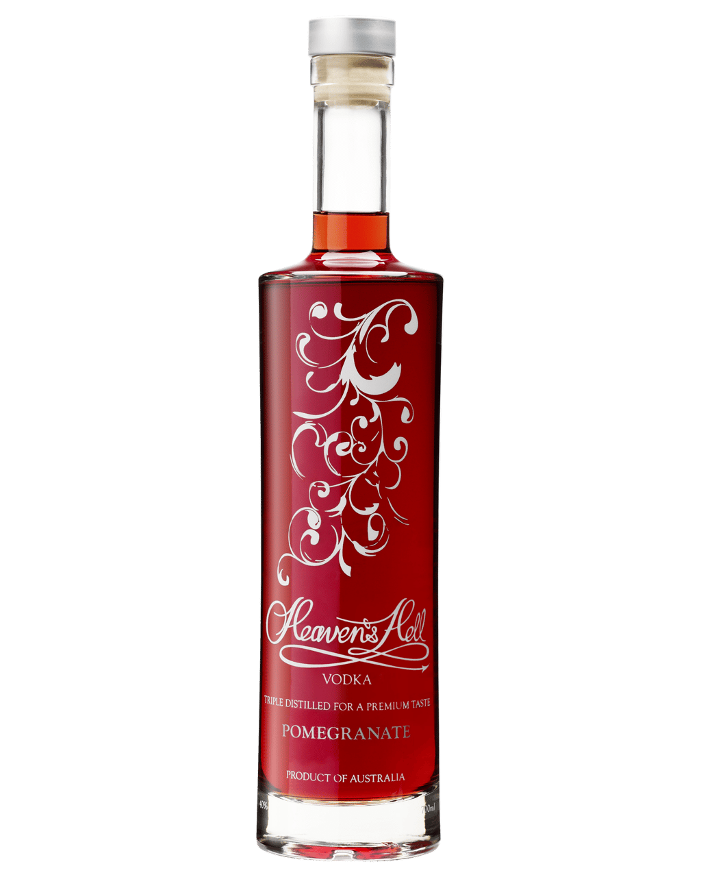Buy Heaven's Hell Vodka Pomegranate 700ml Online @Lowest Price