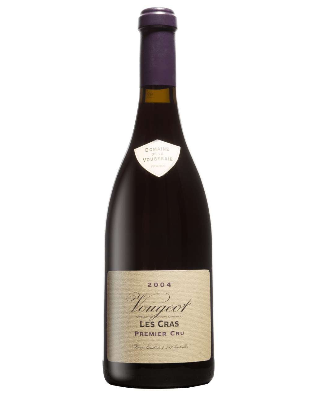 Buy Domaine De La Vouger Vougeot Les Cras 1er Cru 2004 Online @Lowest Price