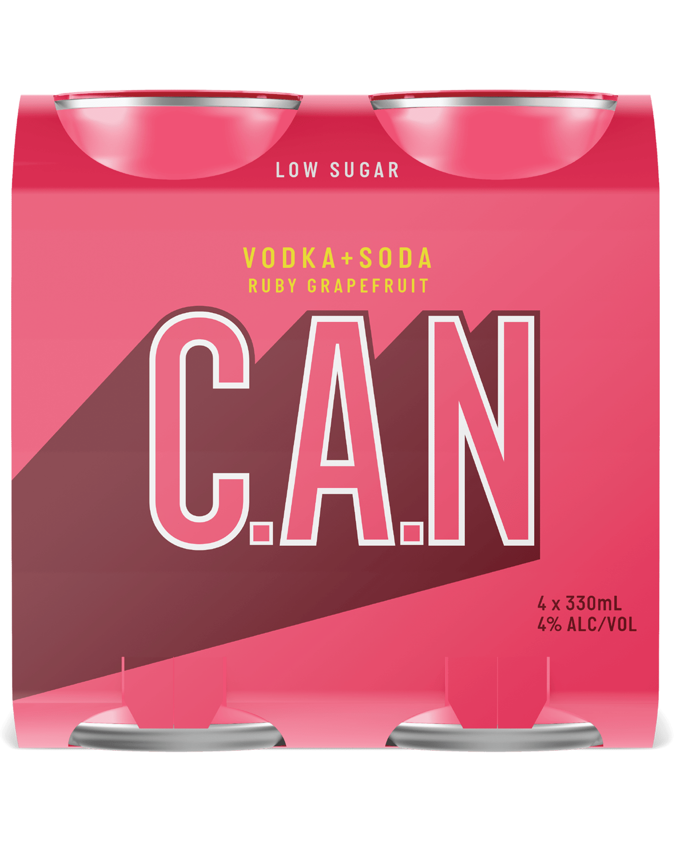 Buy C.a.n. Ruby Grapefruit 330ml X 24 - 4% Abv Online @Lowest Price