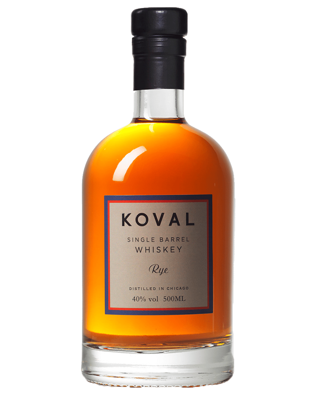 Koval Rye Single Barrel Whiskey 500ml (Unbeatable Prices): Buy Online ...