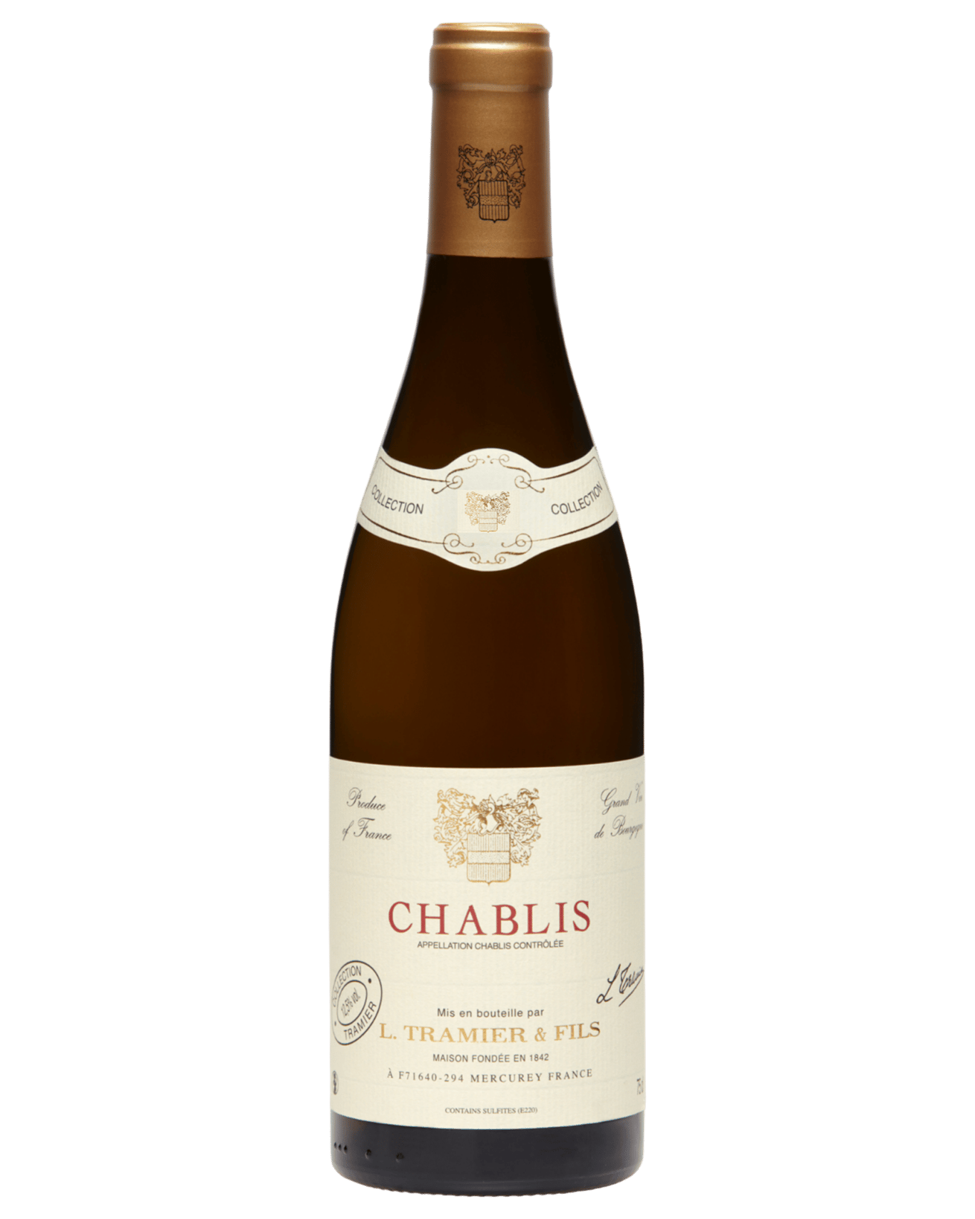 Buy Tramier & Fils Chablis White Chardonnay 2022 Online @Lowest Price