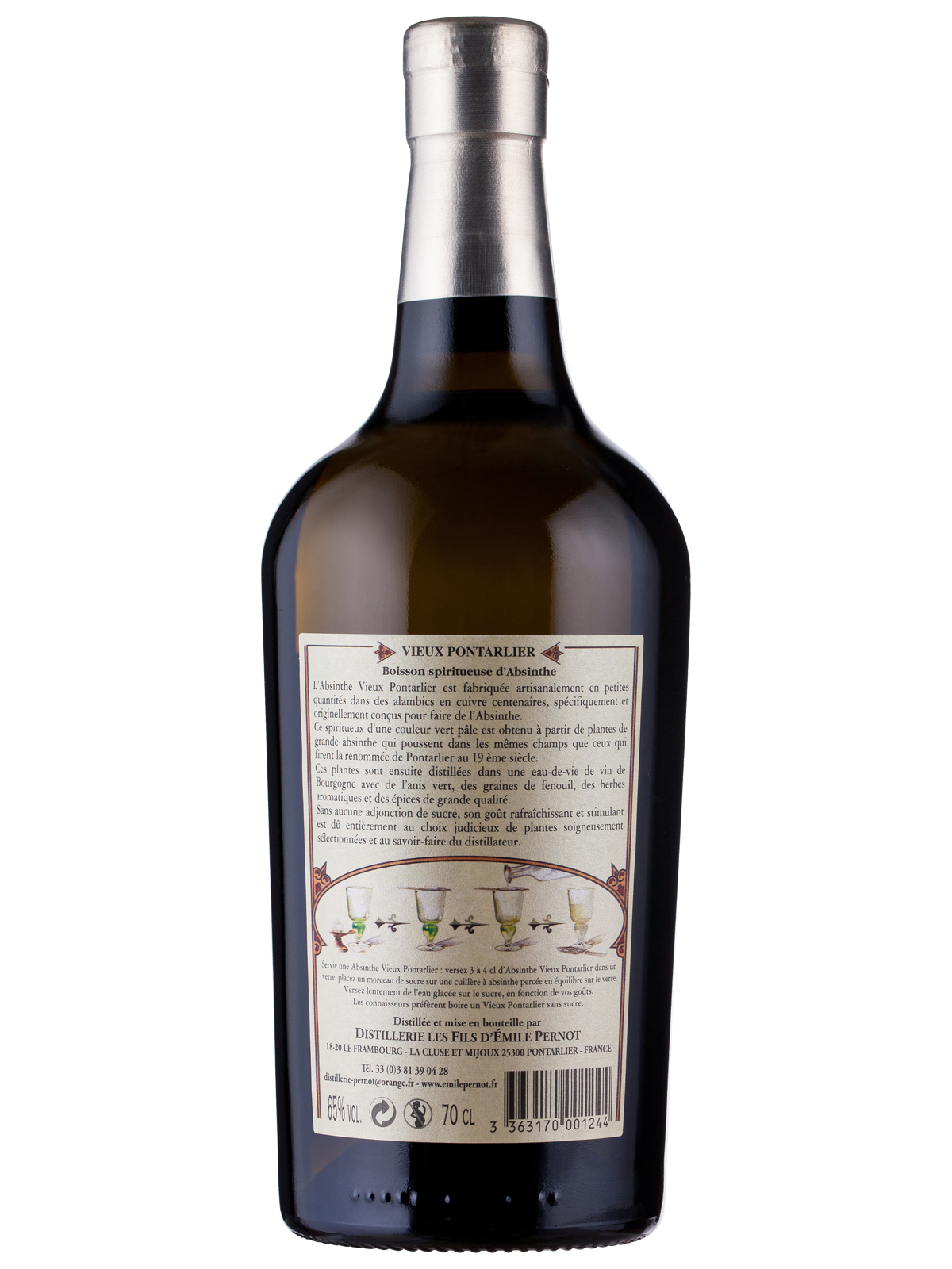 Buy Vieux Pontarlier Absinthe 700ml Online @Lowest Price