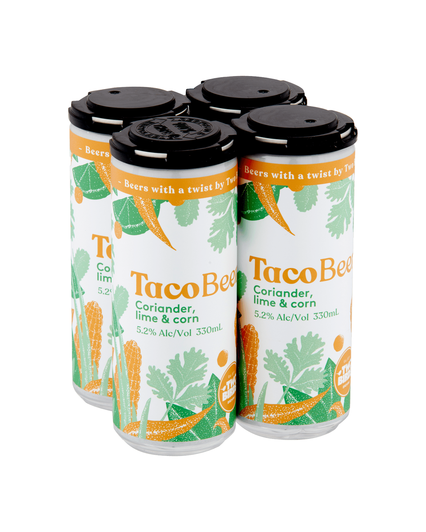 Buy Two Birds Taco Beer Cans 330ml Online @Lowest Price