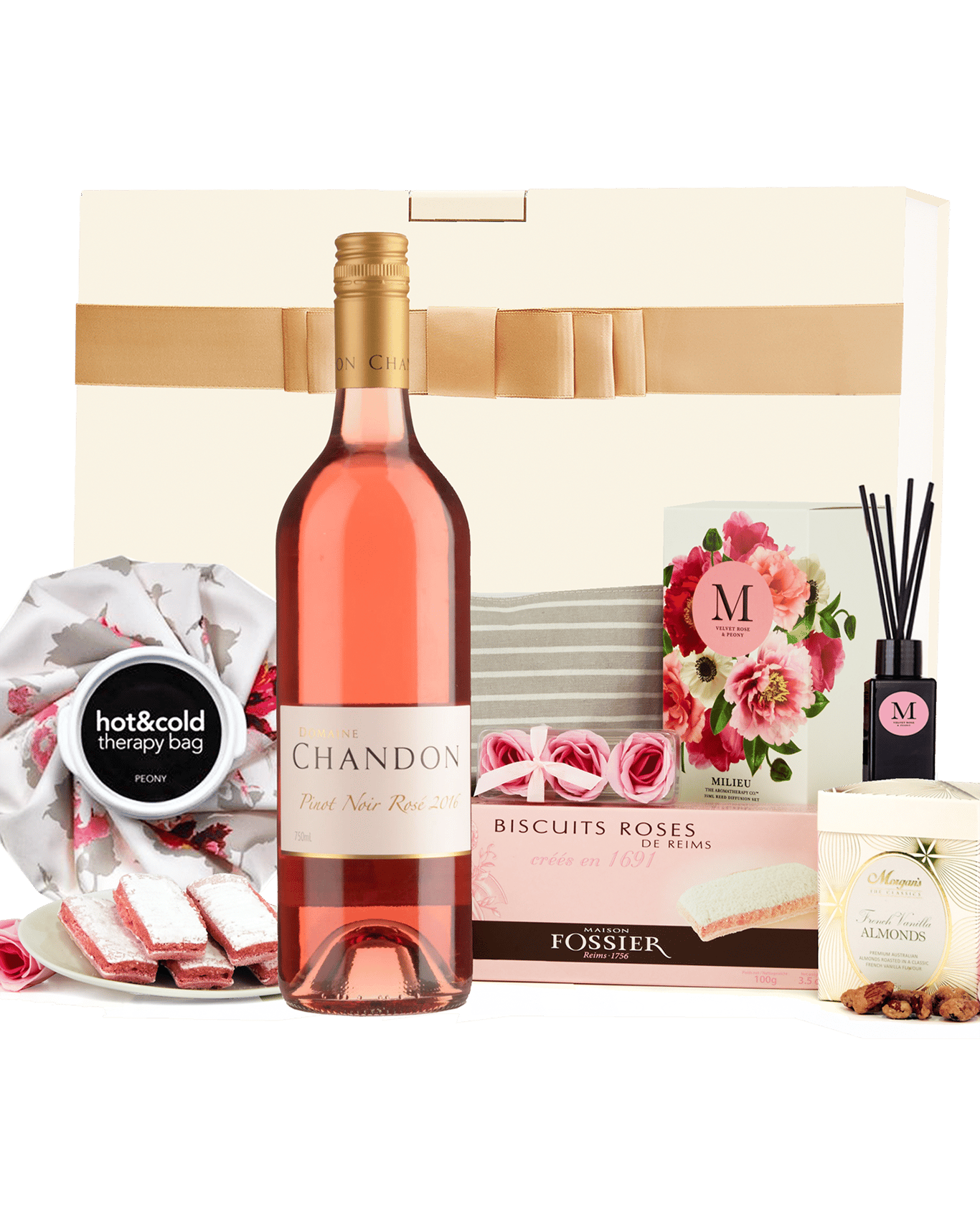 Buy The Hamper Emporium Velvet Rose & Peony Hamper With Rosé Online ...