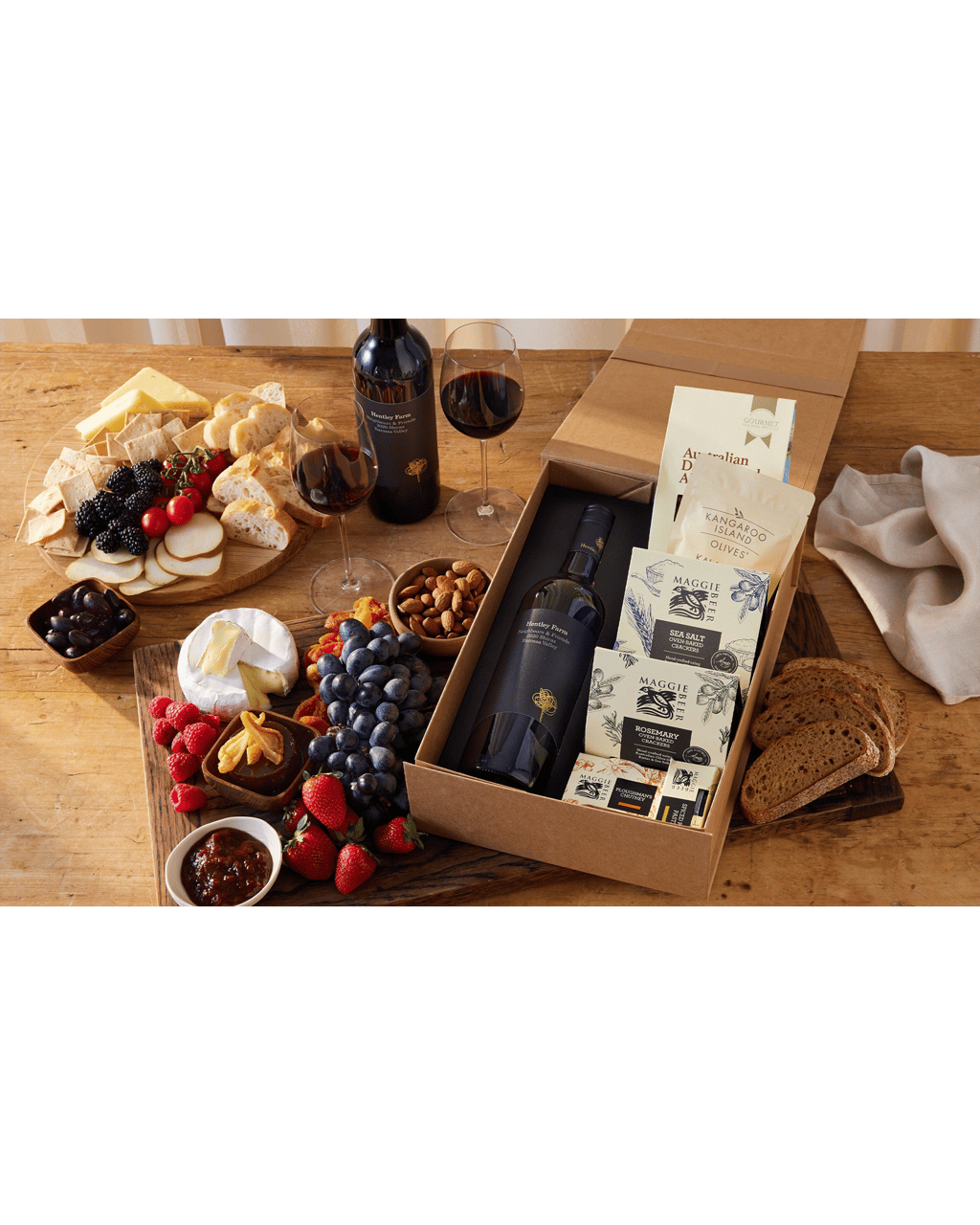 Buy The Hamper Emporium Maggie Beer Gourmet Grazing Hamper W Hentley ...