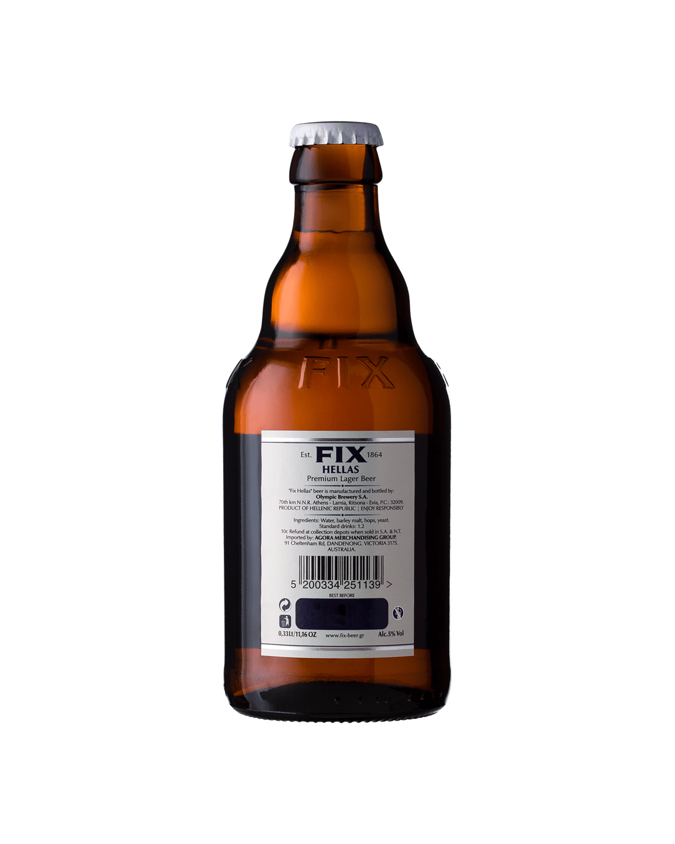 Buy Fix Hellas Premium Lager 330ml Online @Lowest Price