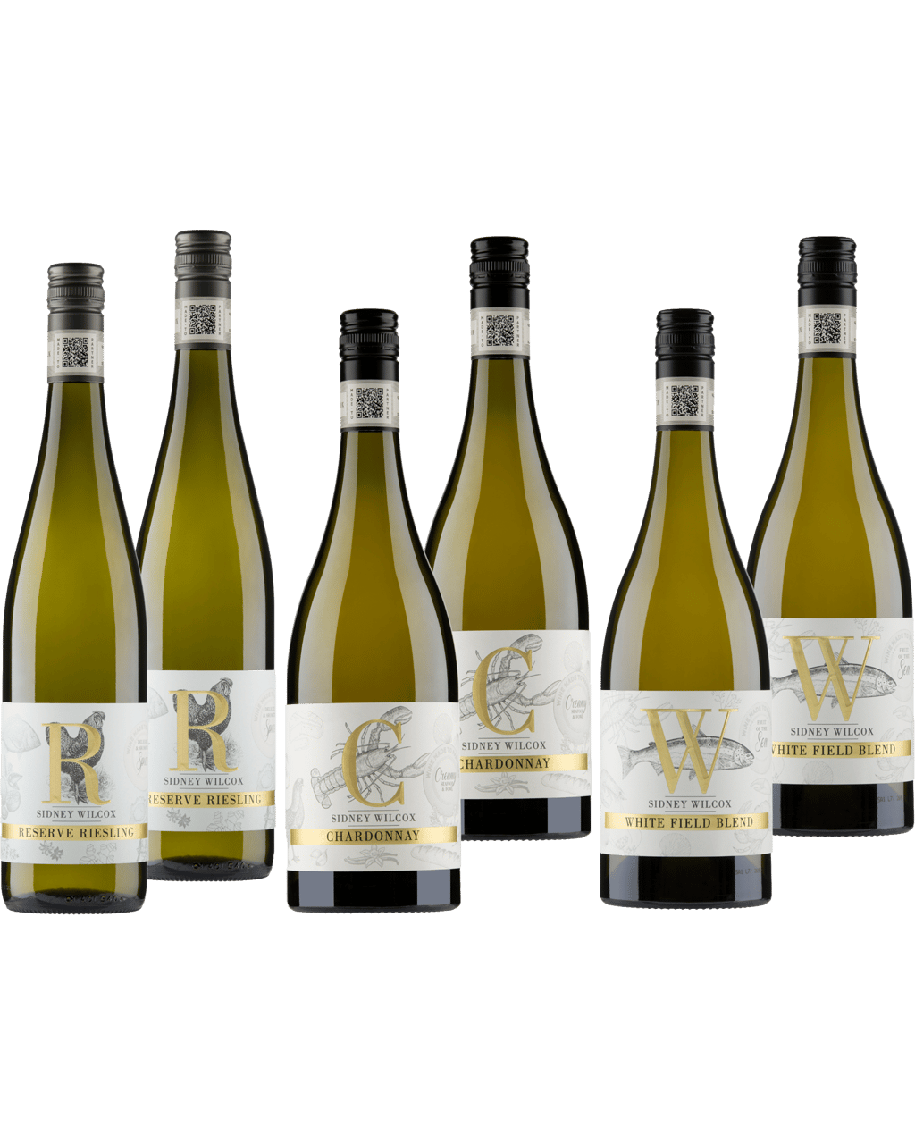 Buy Sidney Wilcox Mixed White Wine Tasting Pack Online @Lowest Price