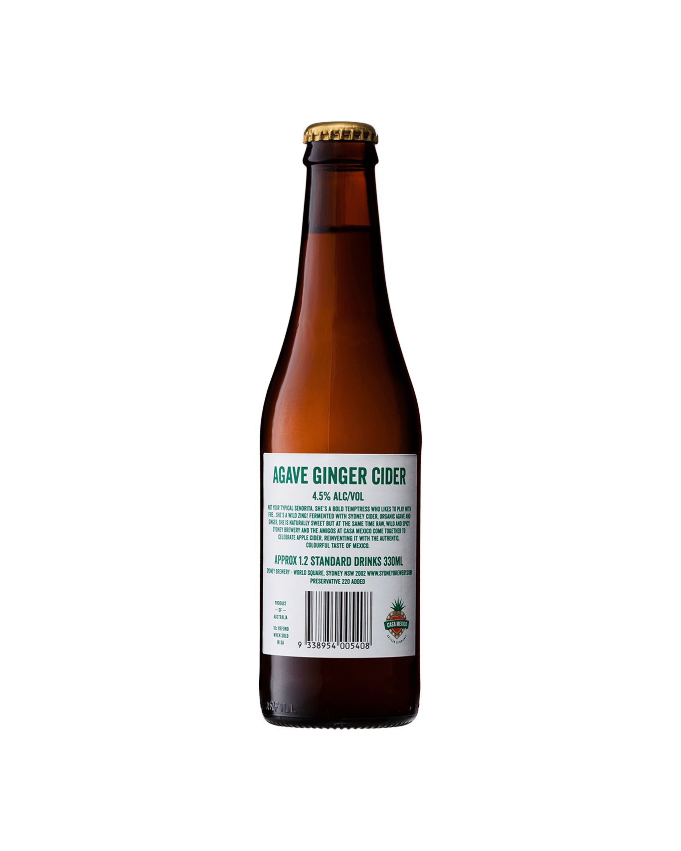 Buy Sydney Brewery Agave Ginger Cider Online @Lowest Price