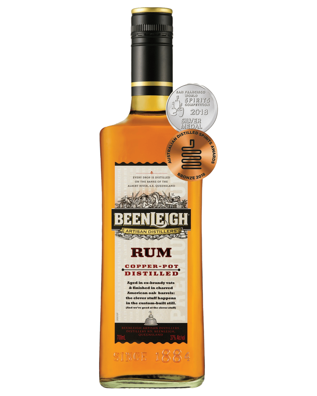 Buy Beenleigh Copper Pot Distilled Rum 700ml Online (Unbeatable Prices ...