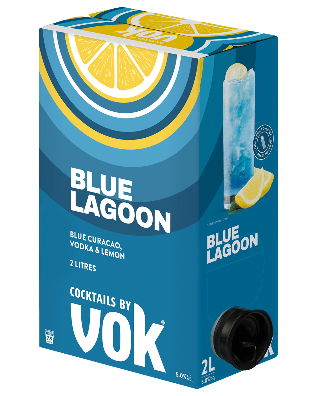 Buy Vok Cocktails Blue Lagoon 2l Online @Lowest Price