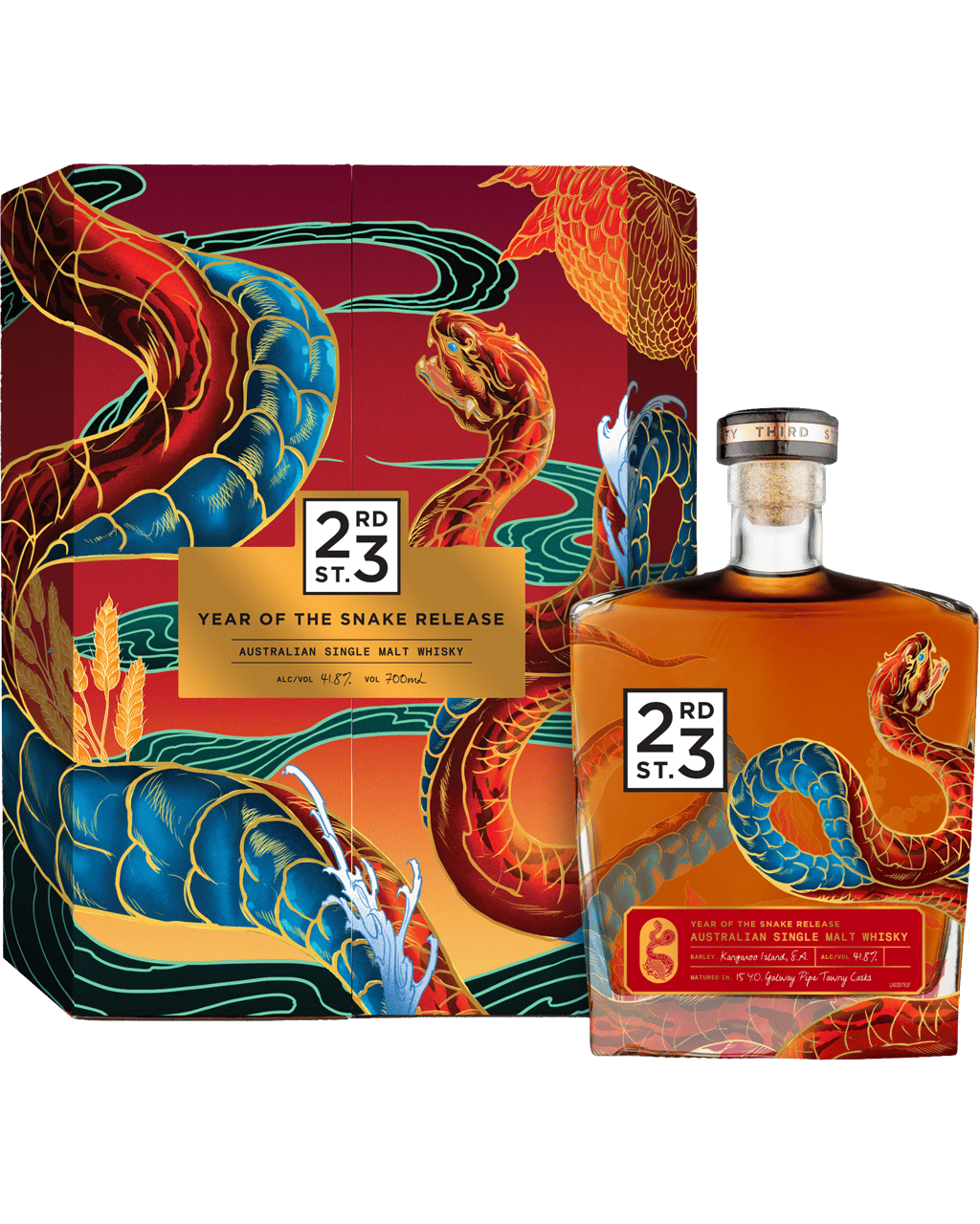 Buy 23rd Street Distillery Year Of The Snake, Australian Single Malt ...
