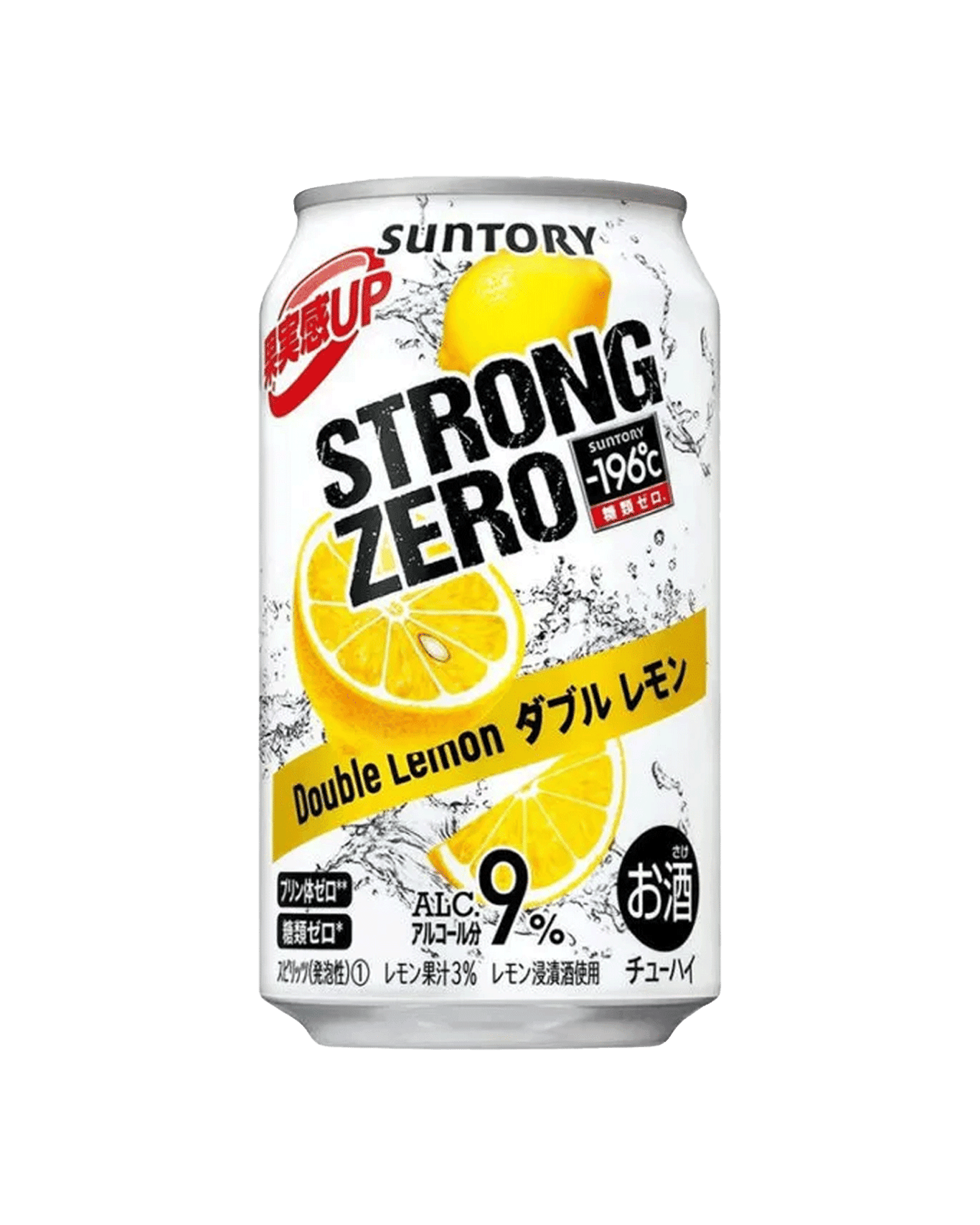 Buy Suntory -196 Strong Zero Double Lemon 12 X 350ml Online @Lowest Price