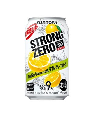 Buy Suntory -196 Strong Zero 9% Grapefruit 350ml Online @Lowest Price