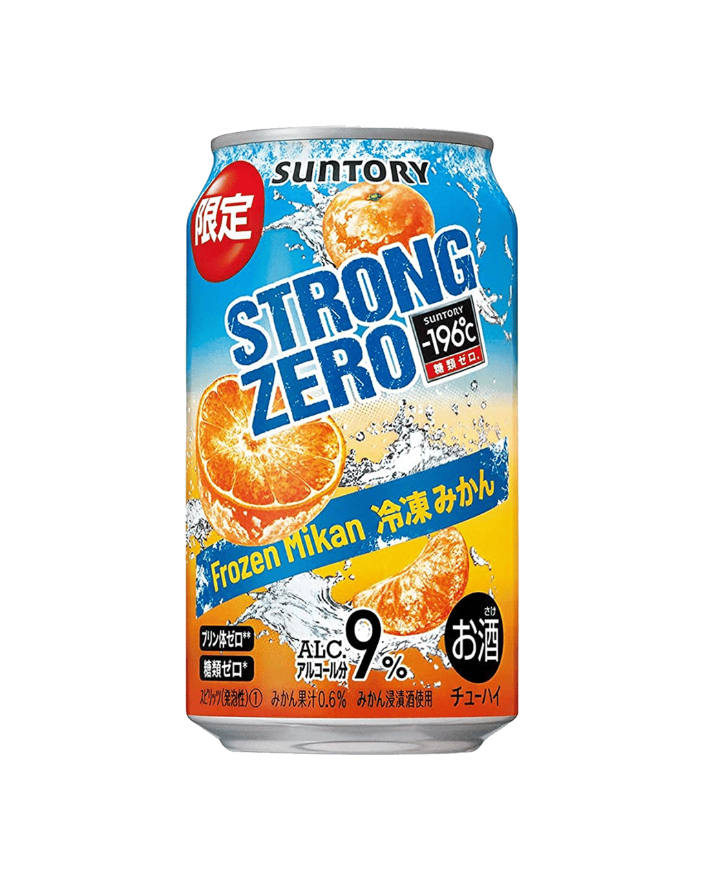 Buy Suntory -196 Strong Zero Frozen Mandarin 12 X 350ml Online @Lowest ...