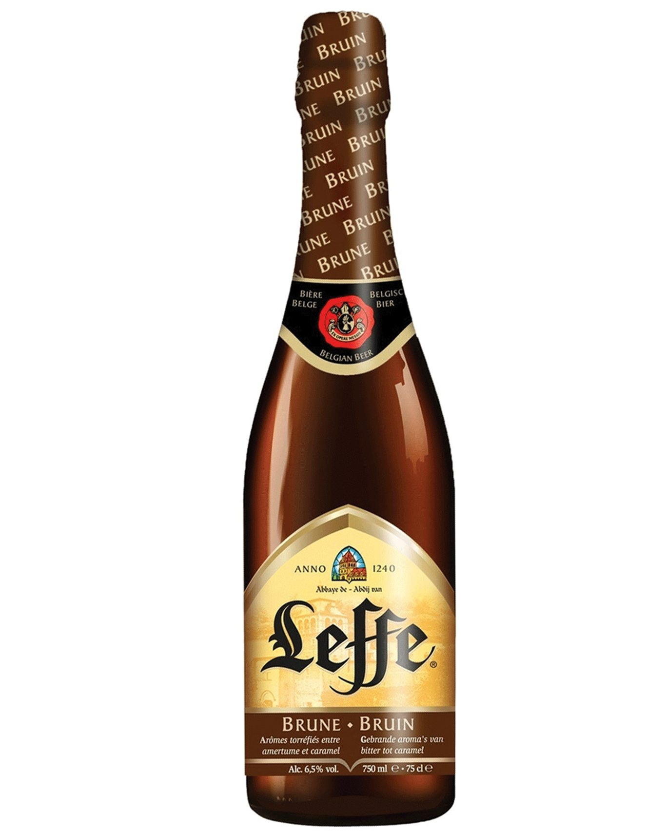 Buy Leffe Brune Dark 6.5% 6 X 750ml Online (Low Prices) from Dan Murphy's