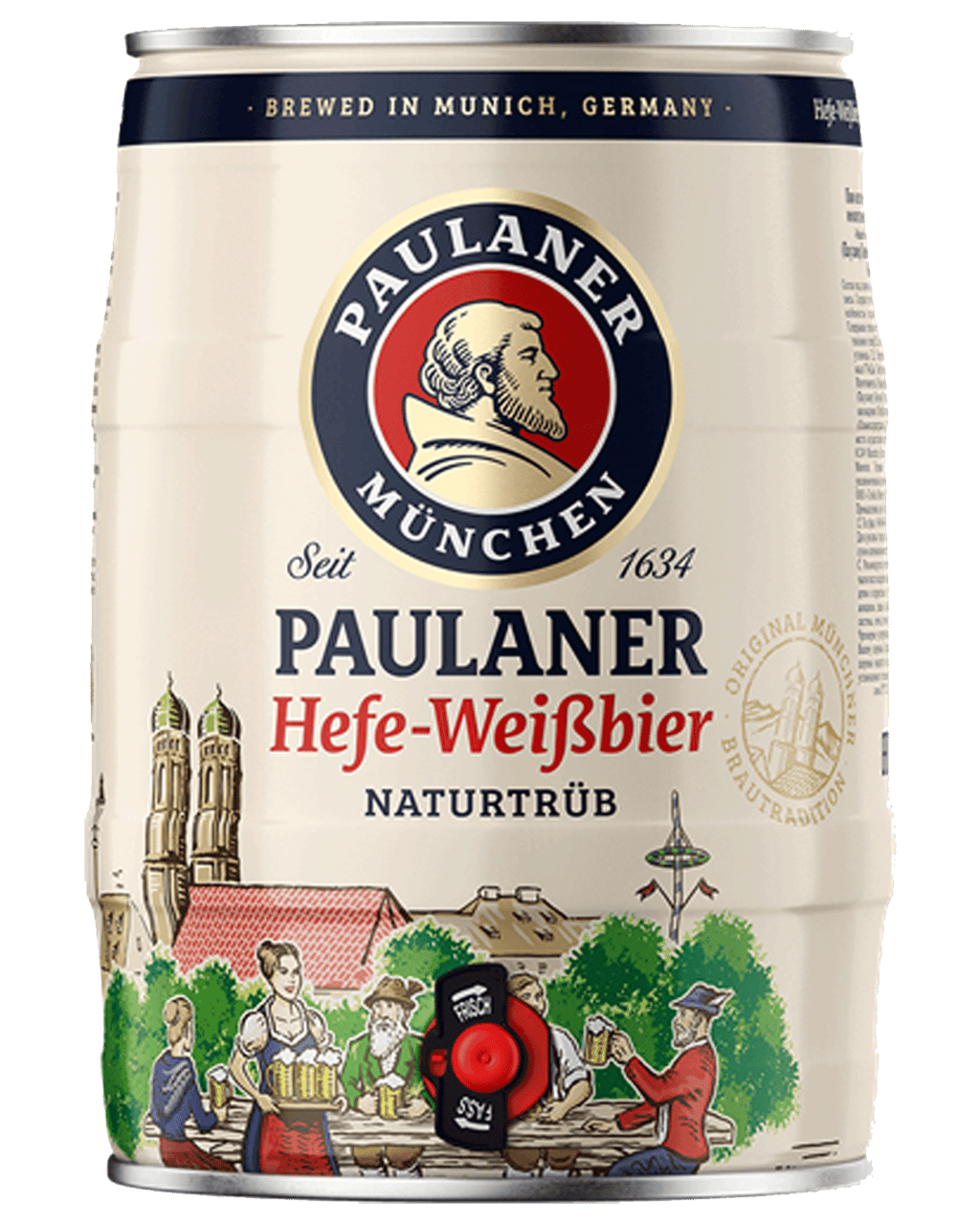 Buy Paulaner German Weissbier Mini Keg 5l Online @Lowest Price