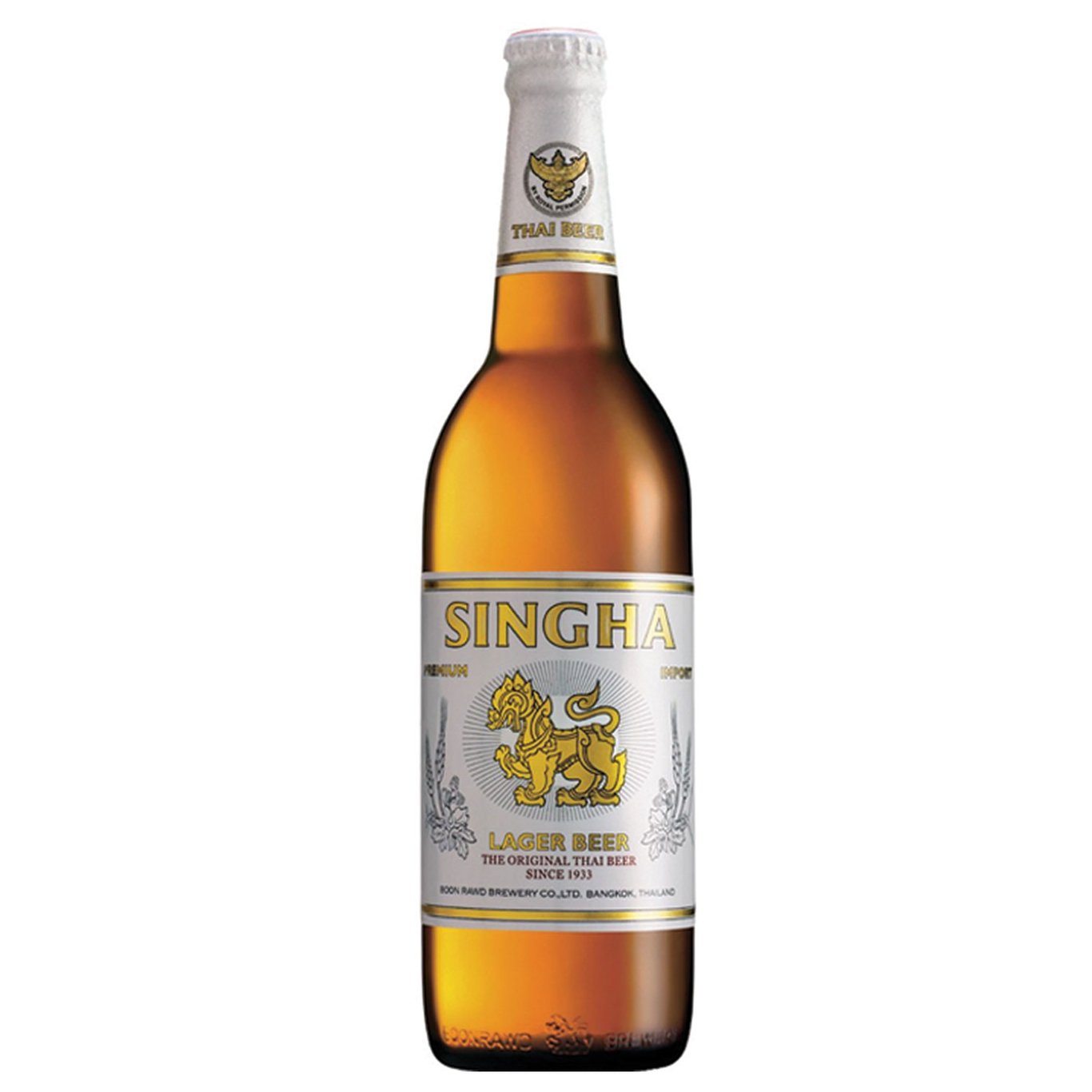 Buy Singha Lager Beer Longneck 630ml Online @Lowest Price