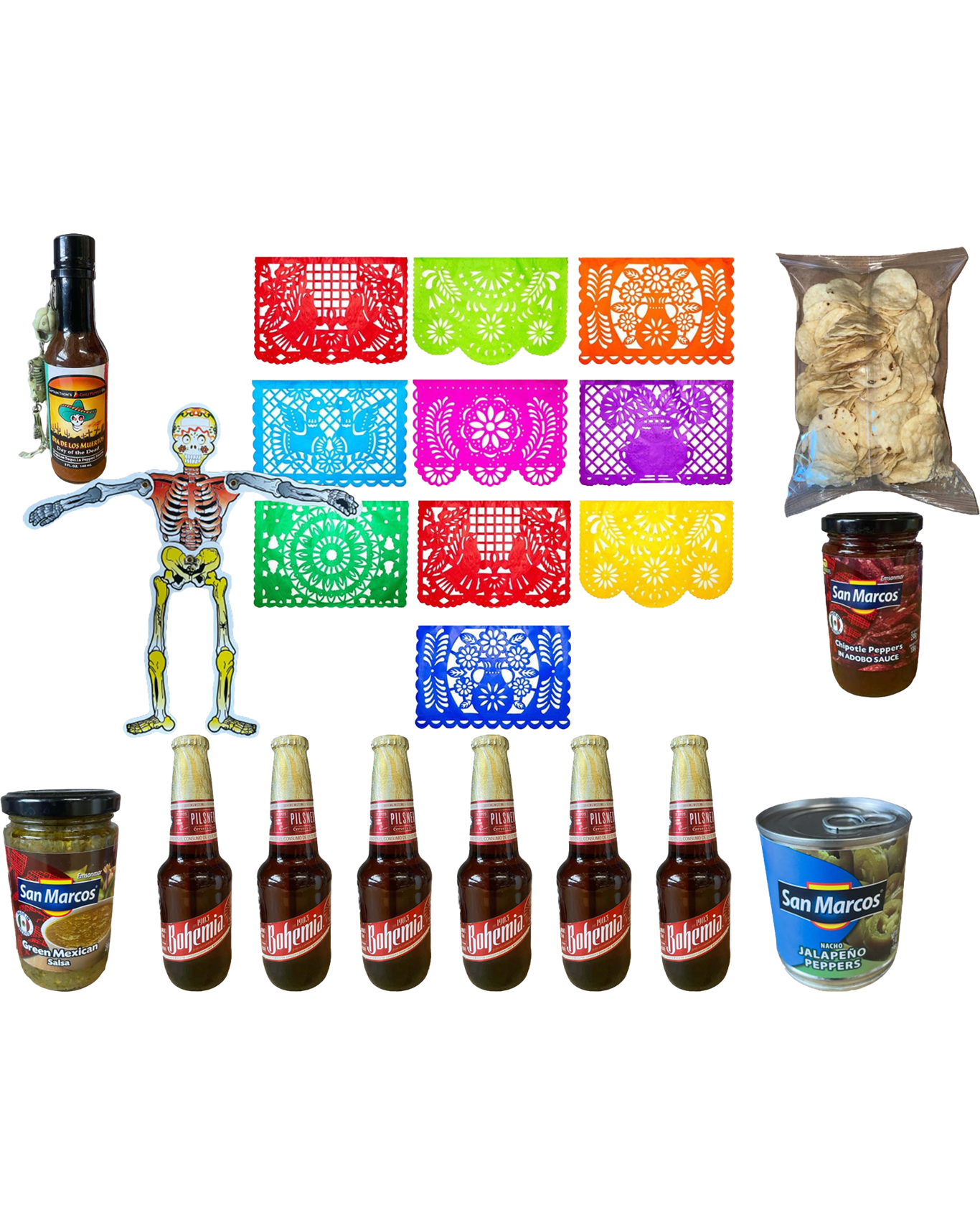 Buy Fireworks Foods Day Of The Dead Mexican Fiesta Beer Pack Online ...