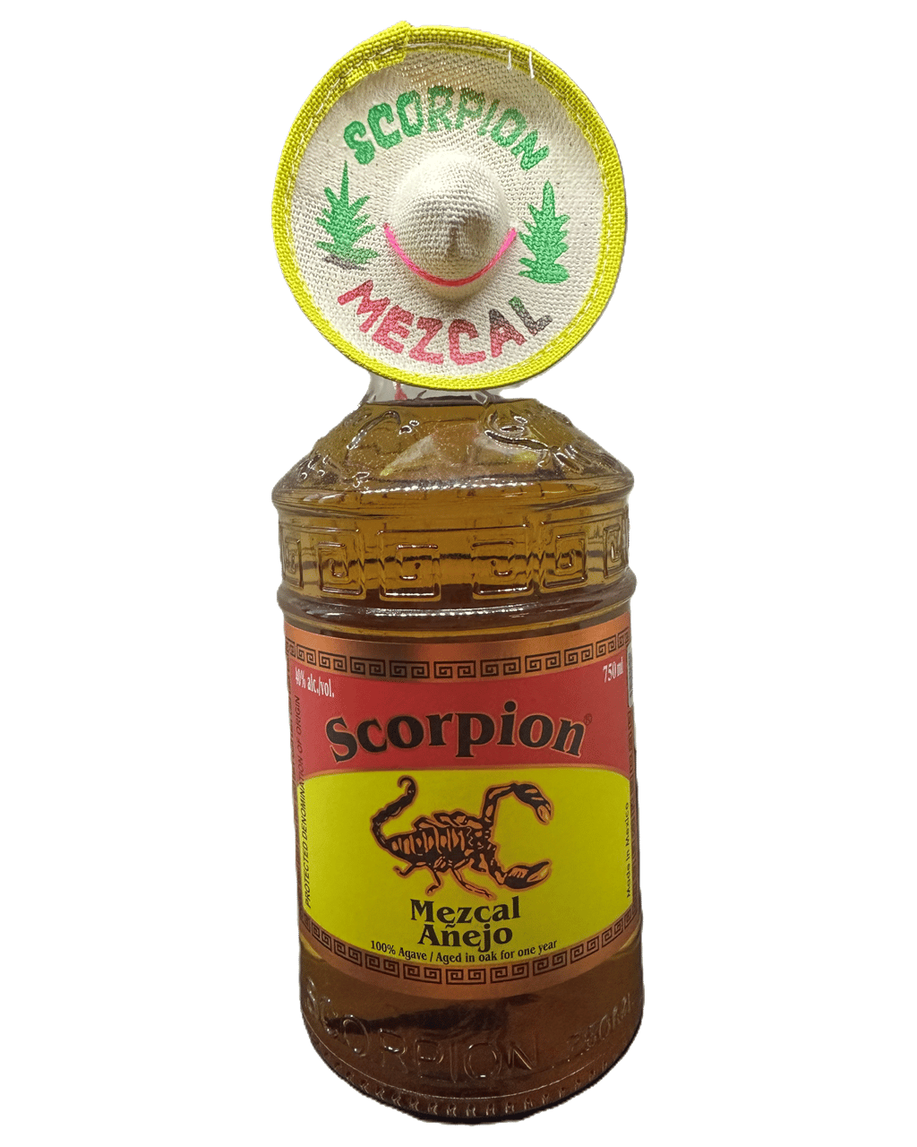 Buy Scorpion Mezcal Añejo 1 Year, 100% Espadin Agave 750ml (with ...